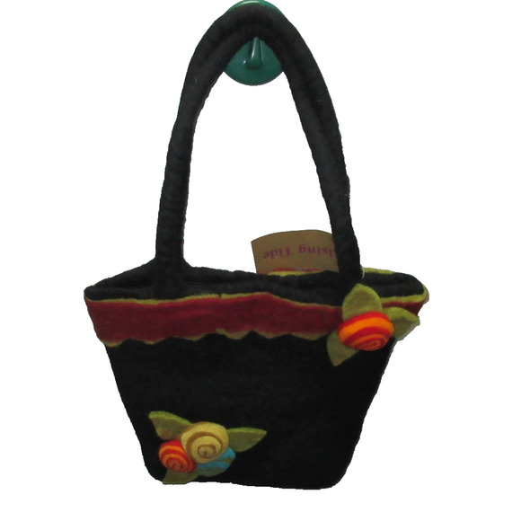 Rising Tide | Bags | Rising Tide Nepal Felted Boiled Sheep Wool ...